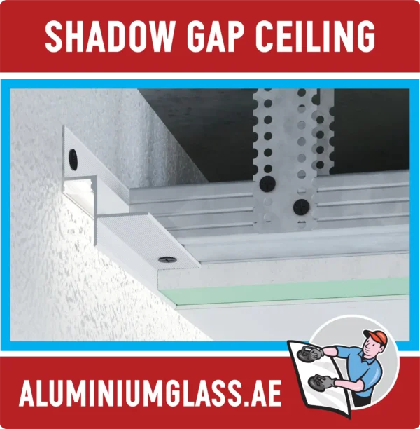 Shadow Gap Ceiling Suppliers Online in UAE | Shadow Gap Ceiling Near Me